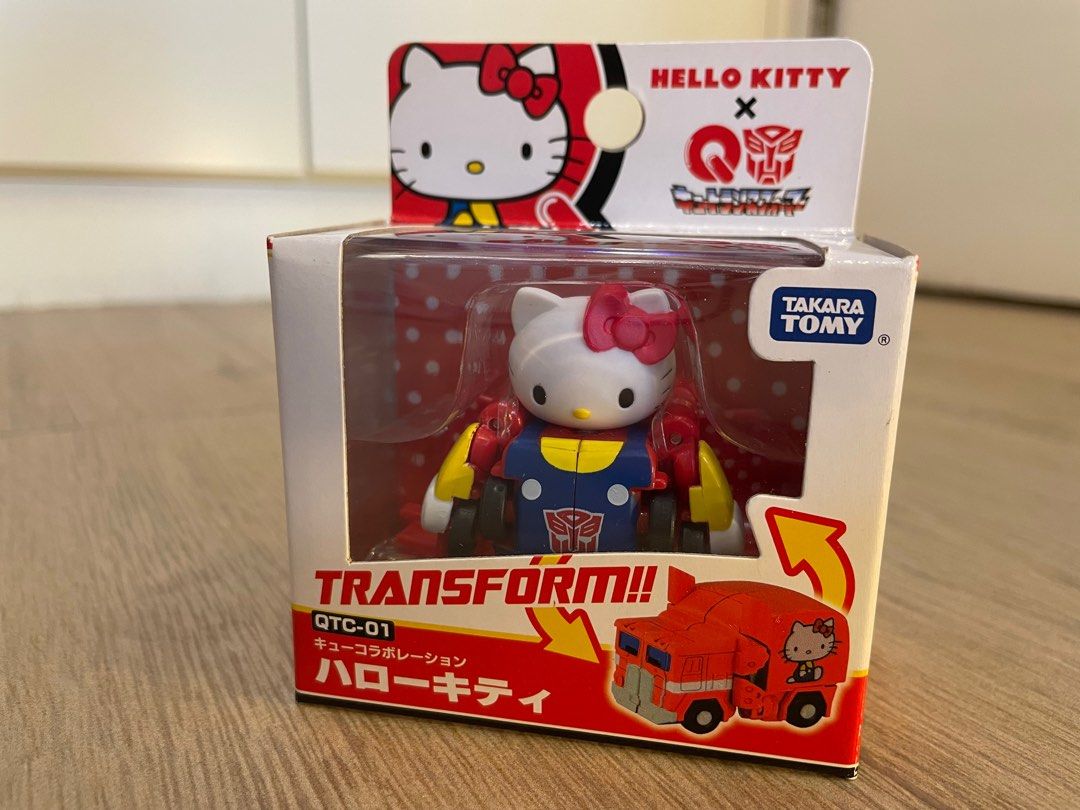 Kitty x Transformers mini , 其他, 其他 - Carousell
