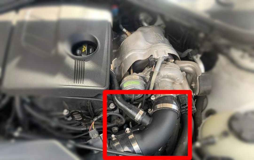 Turbo Charge Air Intake Pipe For BMW F20 F21 F30 F31 F35 116i 118i 316i ...