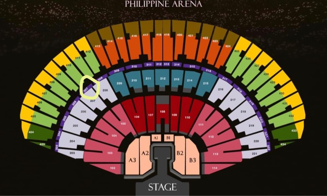 Philippine Arena Floor Plan