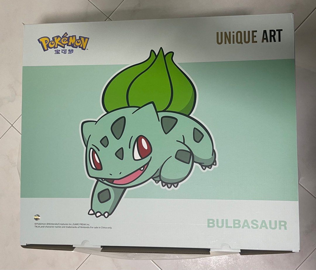Unique art studios pokemon bulbasaur GK, Hobbies & Toys, Toys & Games ...