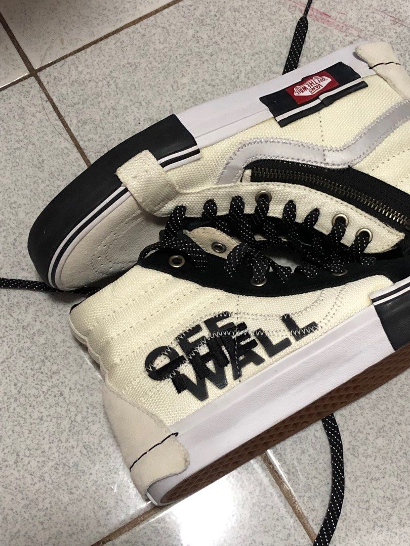 Vans Sk8-Hi Reissue CAP Off White Reflective on Carousell