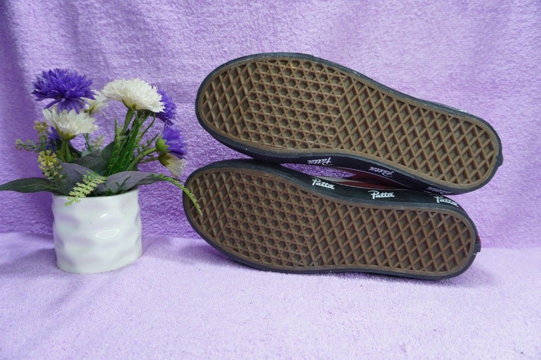 Vans SK8-High Patta Langoustino Black 721277, Fesyen Pria, Sepatu ...