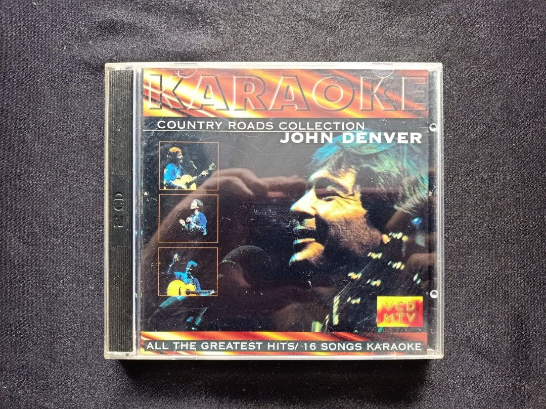 VCD John Denver : Country Roads Collection ( Karaoke), Hobbies & Toys, Music & Media, CDs & DVDs ...