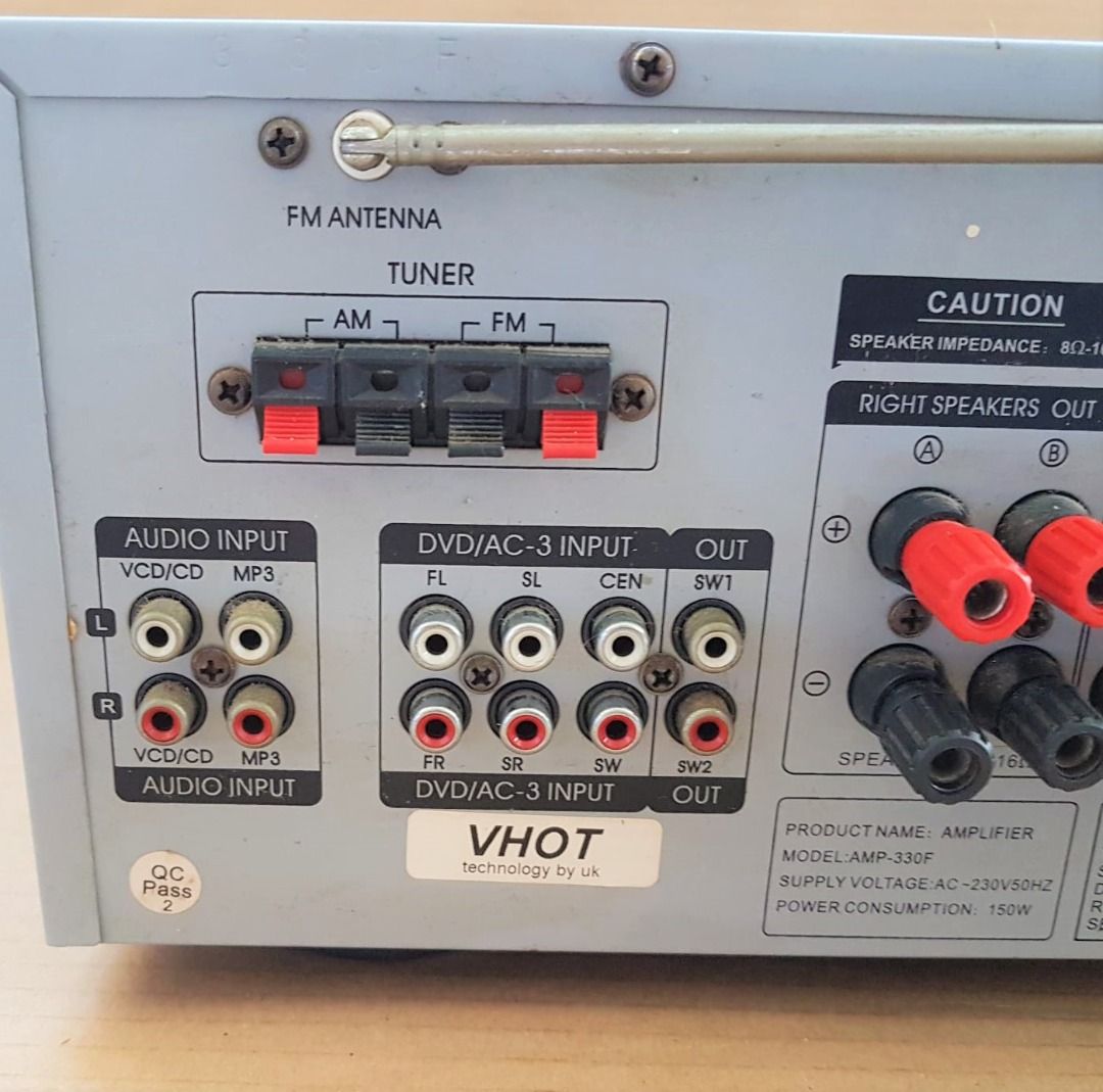 V-HOT Power Amplifier, AMP 330, VHOT Technology, United Kingdom, 200 ...