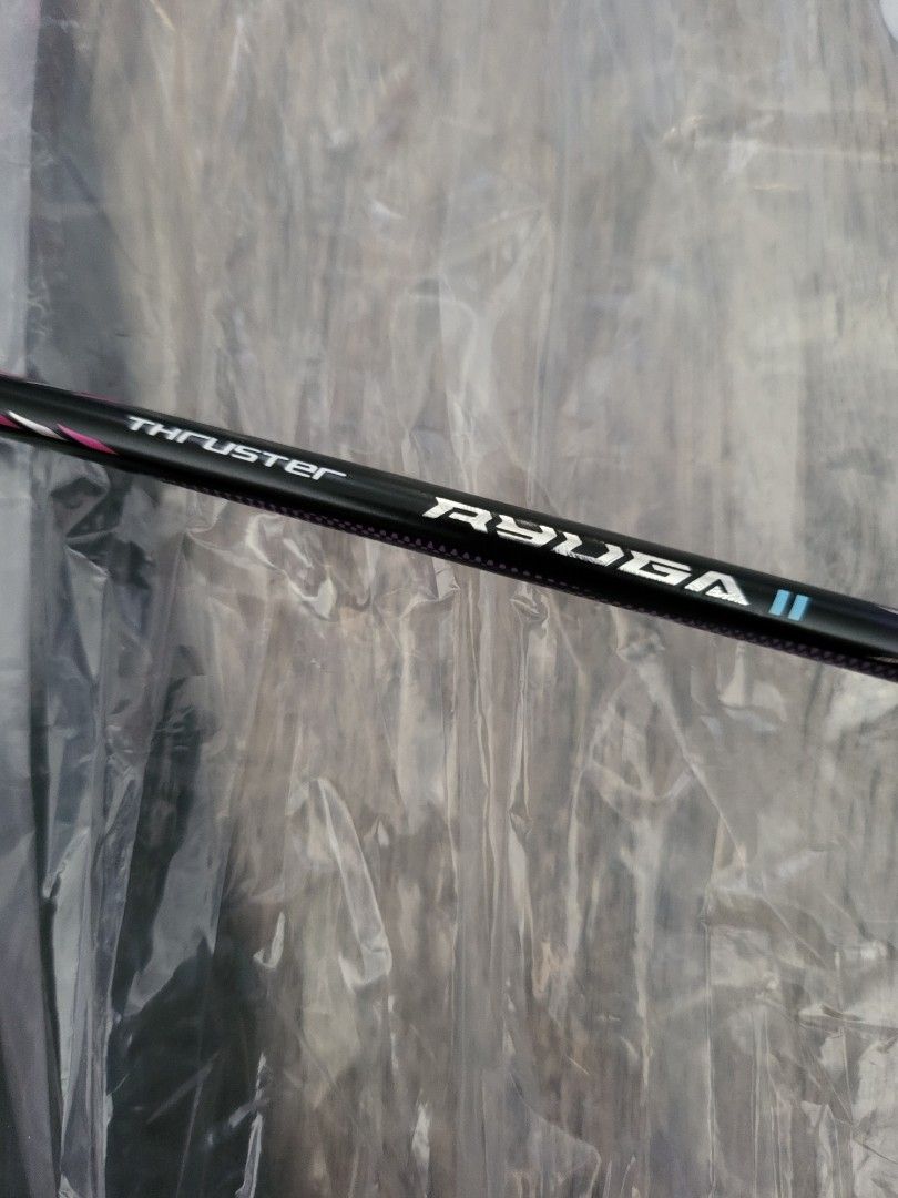 VICTOR THRUSTER RYUGA II BADMINTON RACKET, Sports Equipment, Other ...