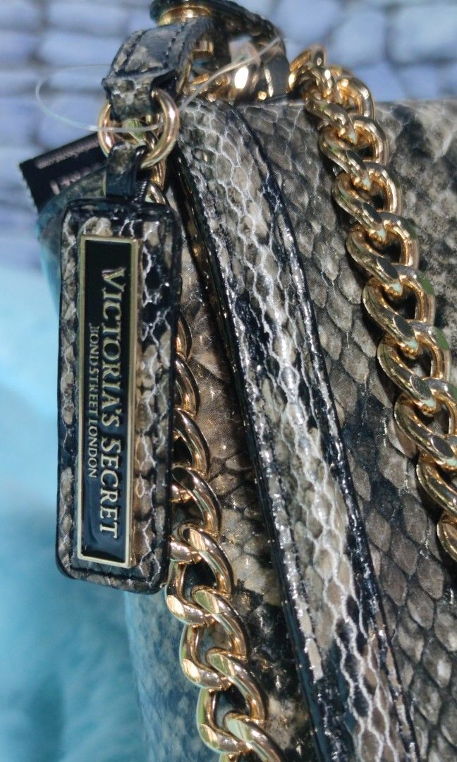 Victoria's Secret Python Snake Skin Crossbody Bag on Carousell