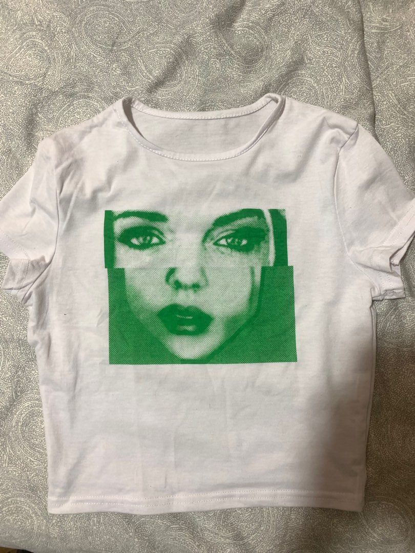 Vintage Baby tees, Women's Fashion, Tops, Shirts on Carousell