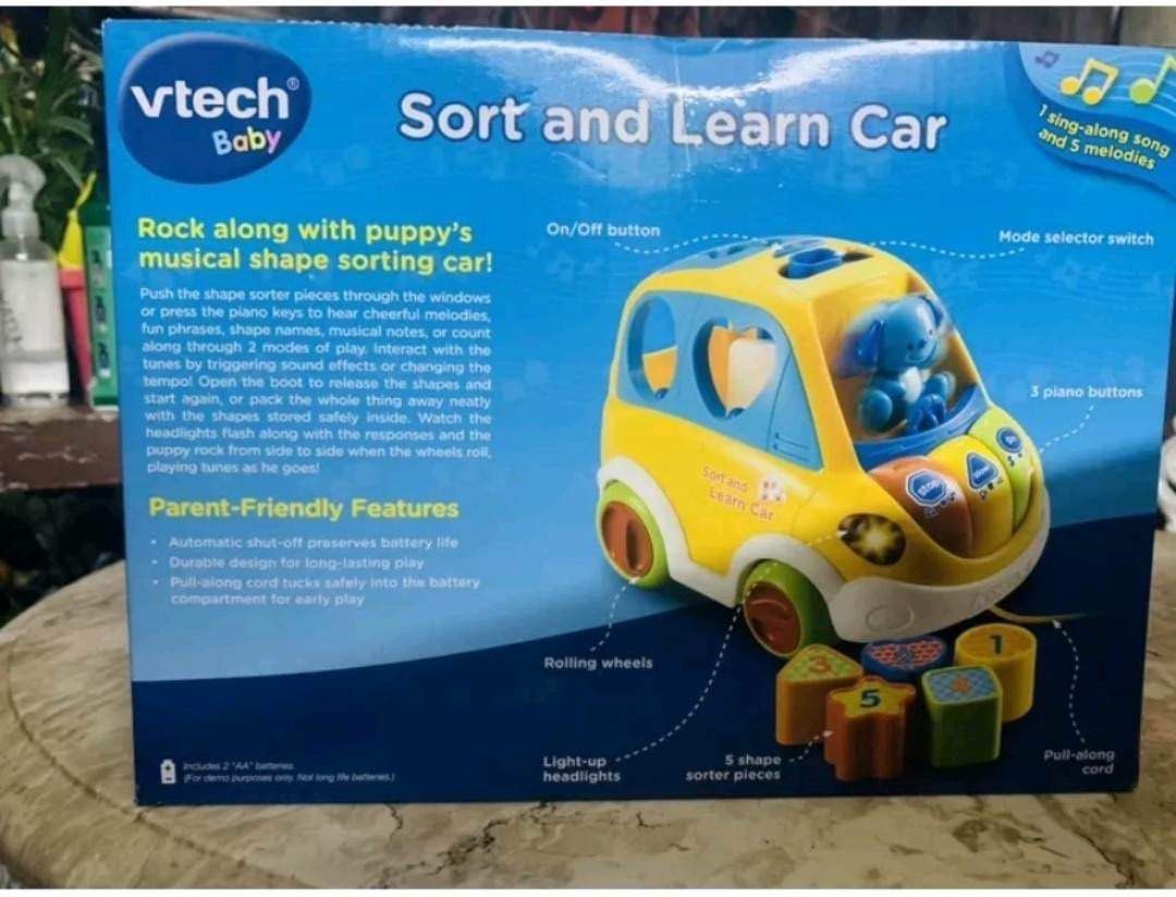 Vtech Baby Sort And Learn Car toy on Carousell Vtech Baby Sort And Learn Car toy on Carousell