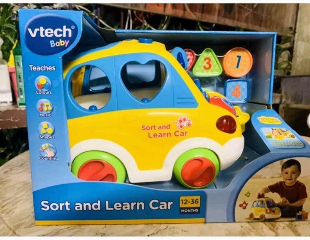 Vtech Baby Sort And Learn Car toy on Carousell
