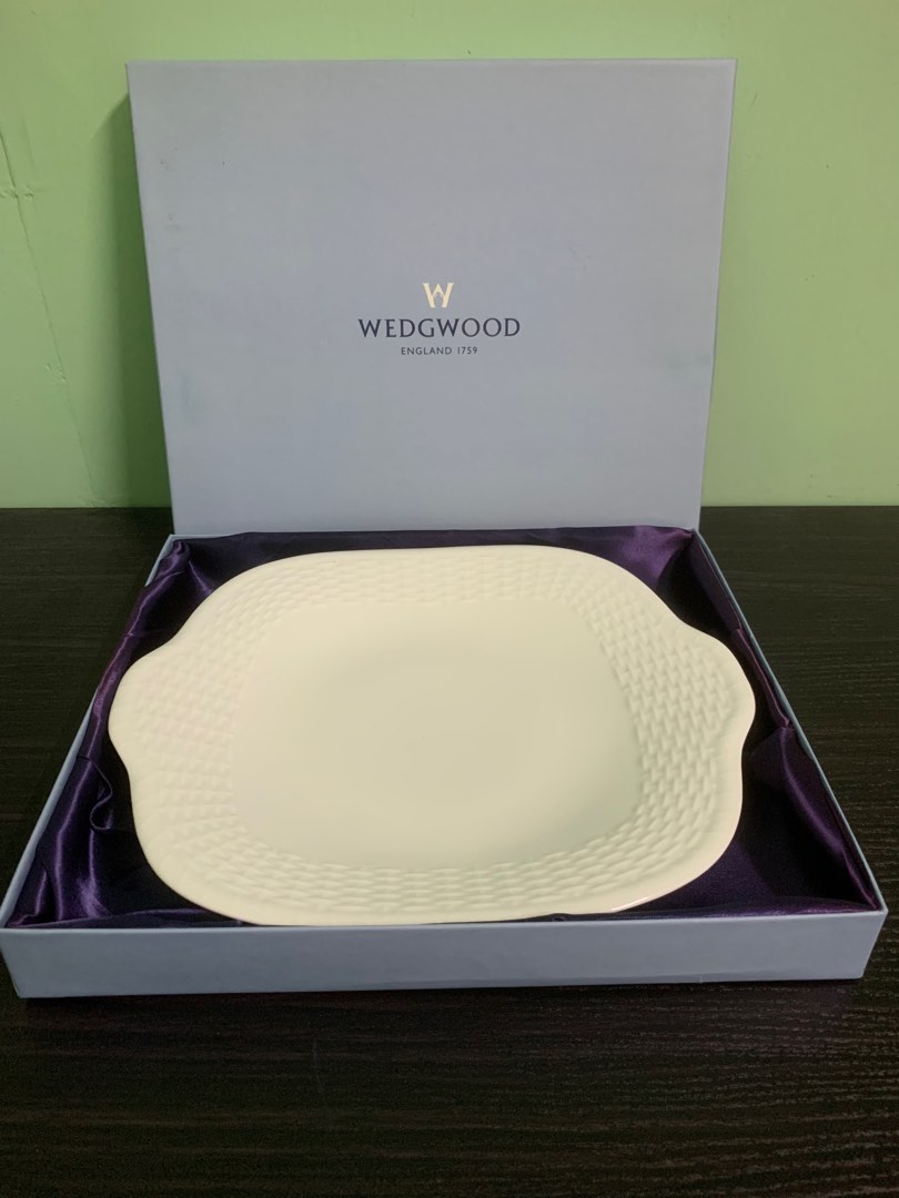 Wedgwood Nantucket Square Plate, Furniture & Home Living, Kitchenware ...