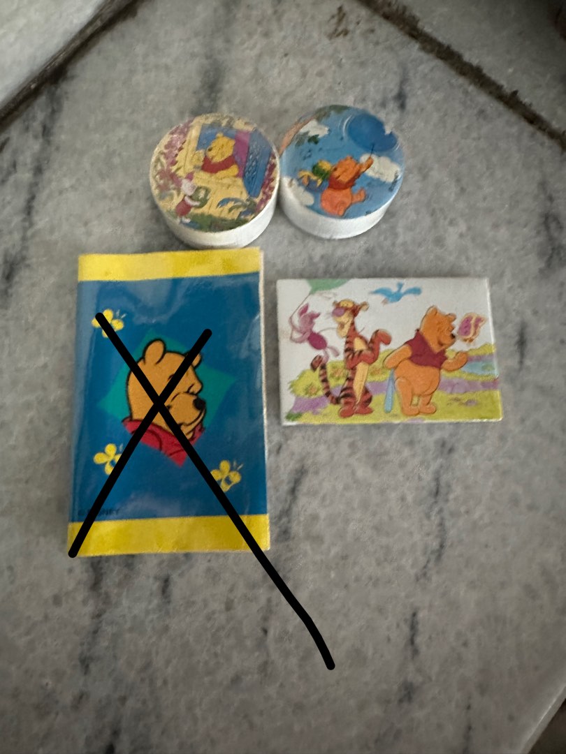 Winnie the pooh Magic towel & magnet, Toys & Collectibles, Mainan di ...