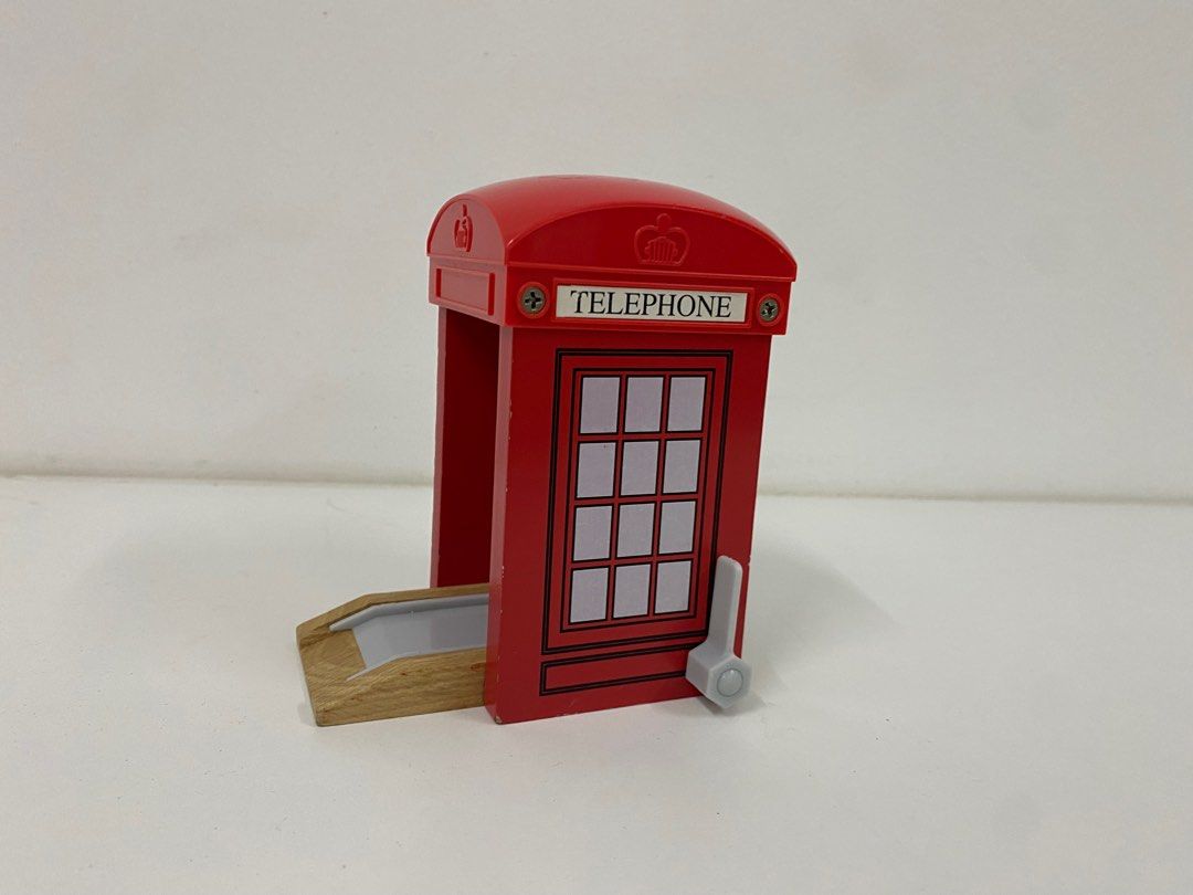 Wooden Railway Train Trucks Disney Pixar Car Phone Booth, Hobbies ...