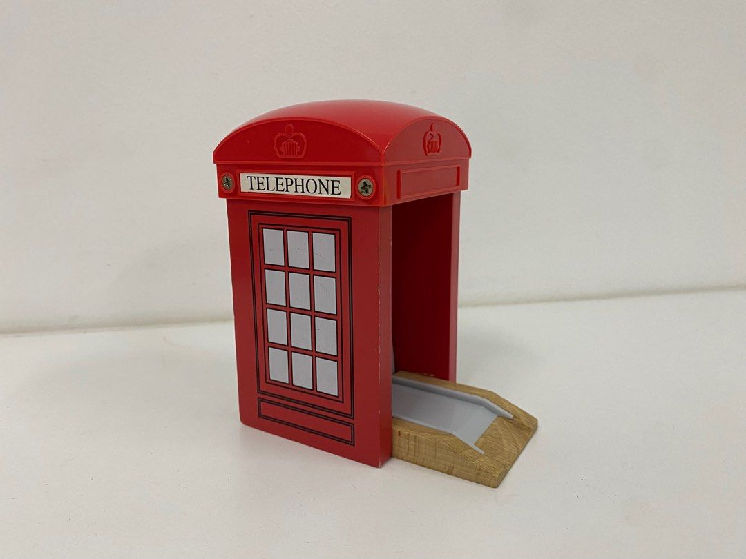 Wooden Railway Train Trucks Disney Pixar Car Phone Booth, Hobbies ...