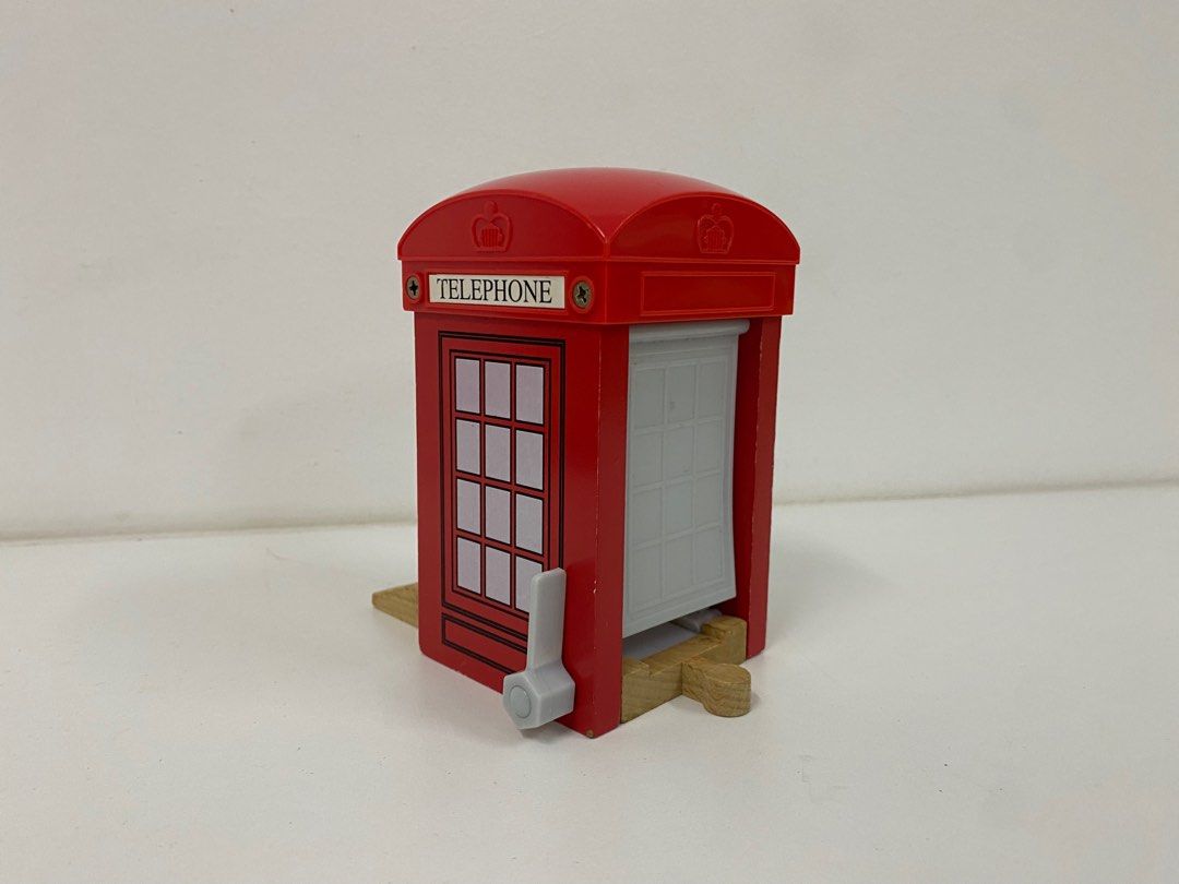 Wooden Railway Train Trucks Disney Pixar Car Phone Booth, Hobbies ...