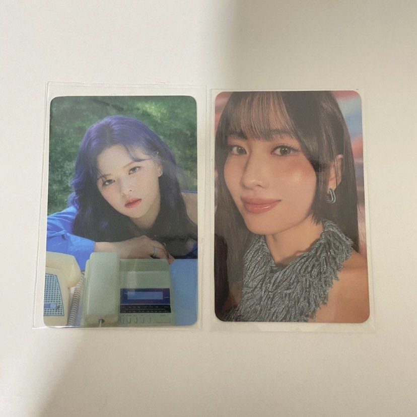 WTS twice albums photocards inclusions poster postcard sana mina jihyo ...
