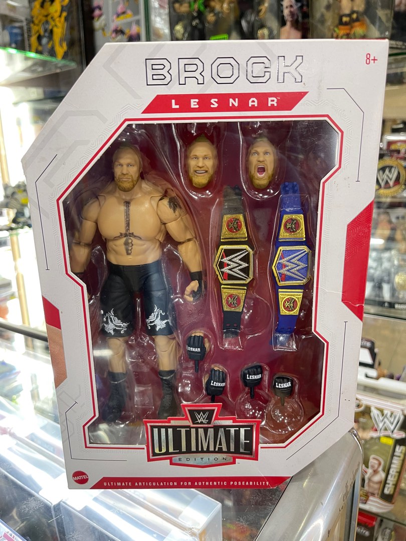 WWE Mattel Ultimate Edition Brock Lesnar on Carousell