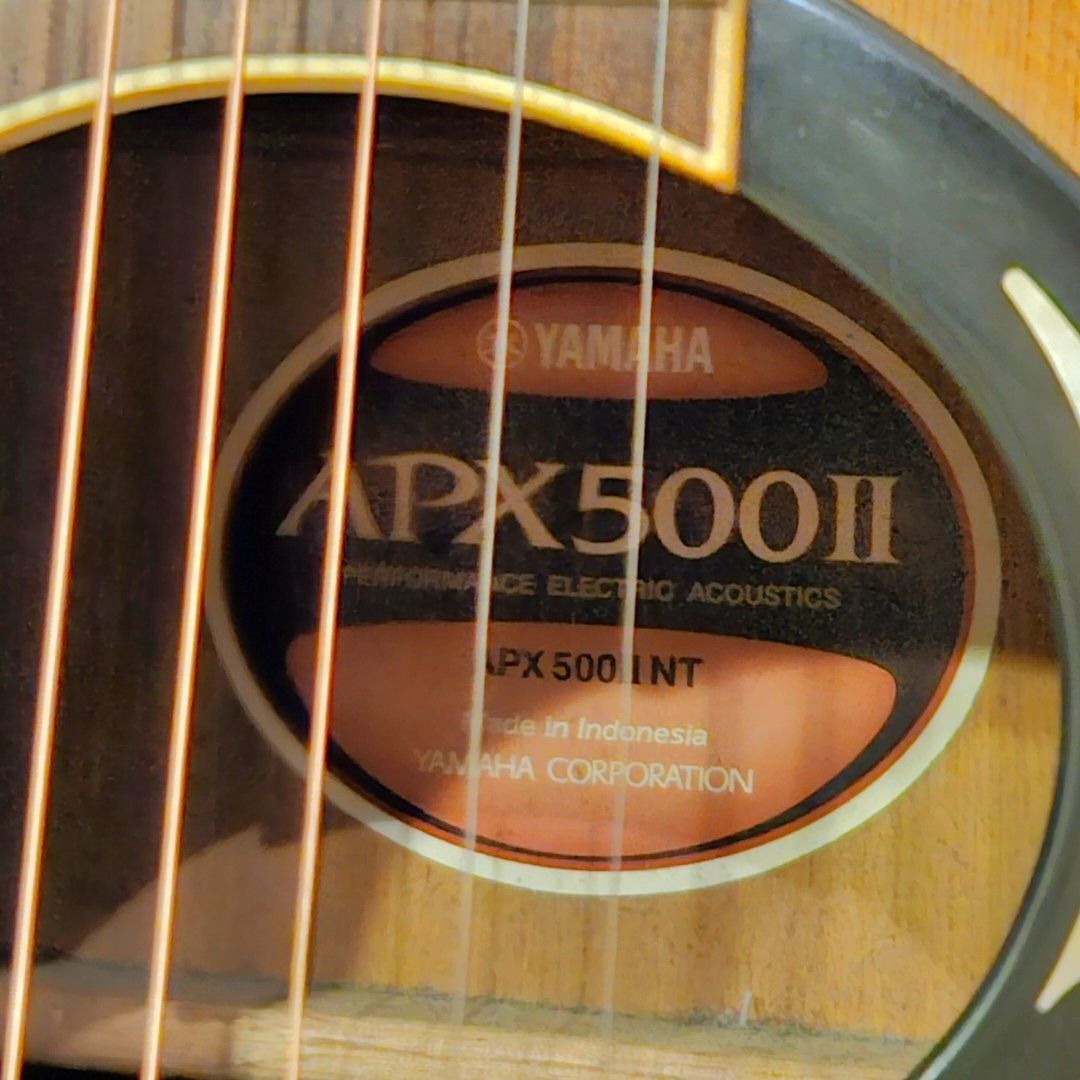 Yamaha APX500II Acoustic-Electric Guitar, Hobbies & Toys, Music & Media, Musical Instruments on ...
