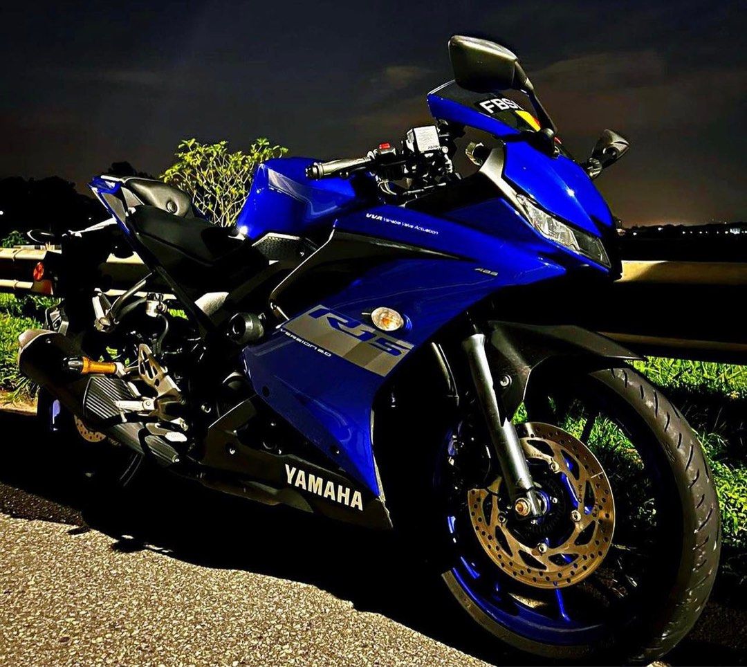 Yamaha R15 V3, Motorcycles, Motorcycles for Sale, Class 2B on Carousell