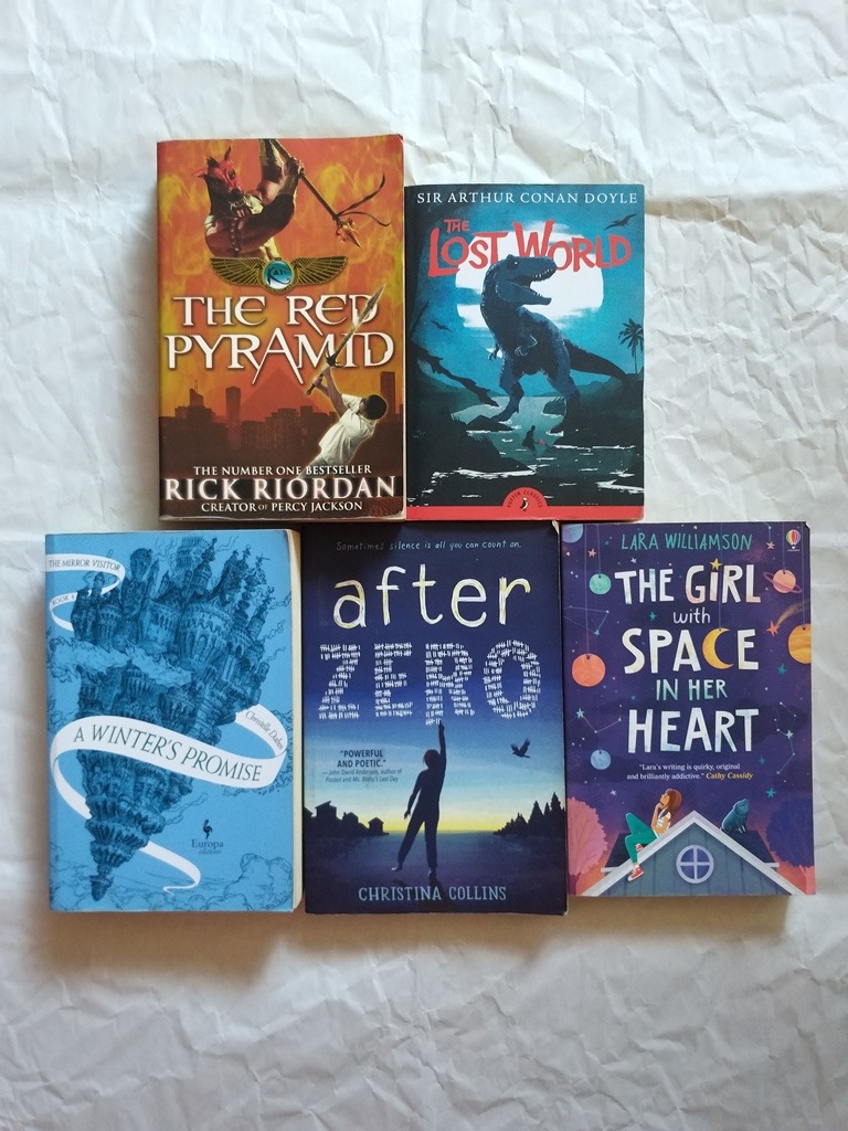 Youth Fiction – The Red Pyramid by Rick Riordan / The Lost World by Sir ...