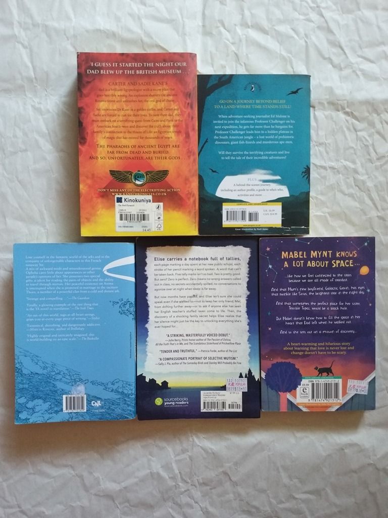 Youth Fiction – The Red Pyramid by Rick Riordan / The Lost World by Sir ...