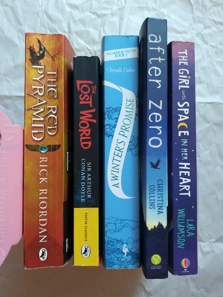 Youth Fiction – The Red Pyramid by Rick Riordan / The Lost World by Sir ...