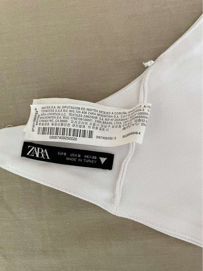 Zara halter backless top on Carousell