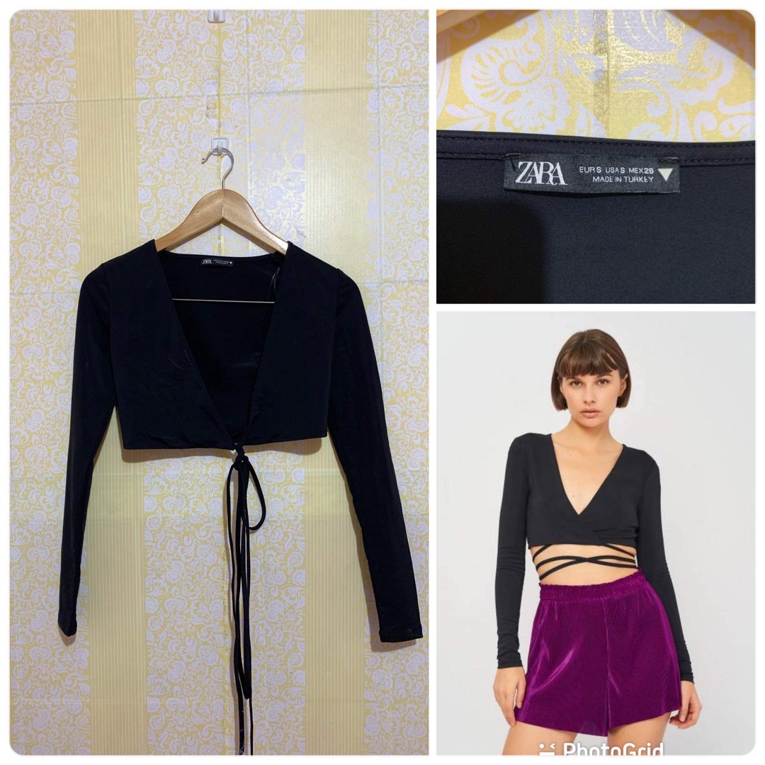 Zara top, Women's Fashion, Tops, Others Tops on Carousell
