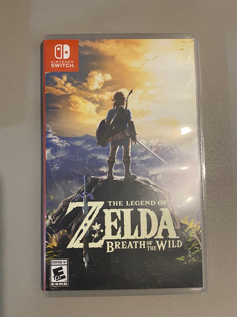 Zelda Breath of the Wild BOTW Nintendo Switch Game, Video Gaming, Video ...