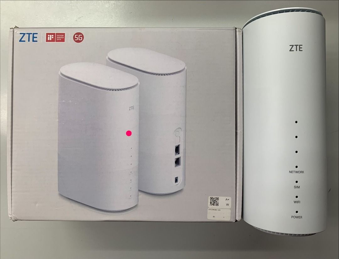 ZTE MC801 2.8Gbps 5G 4G+ LTE CAT20 (CAN'T MODIFY) 128 Users UNLOCKED 5G Wireless Gateway Modem ...