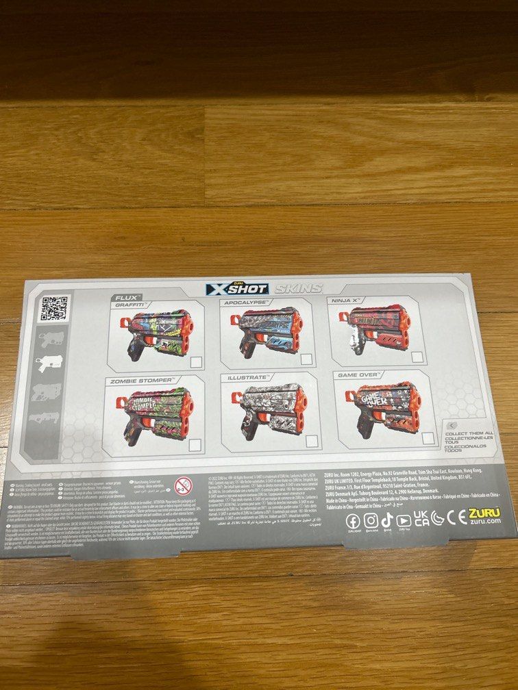 zuru xshot flux apocalypse skins, Hobbies & Toys, Toys & Games on Carousell