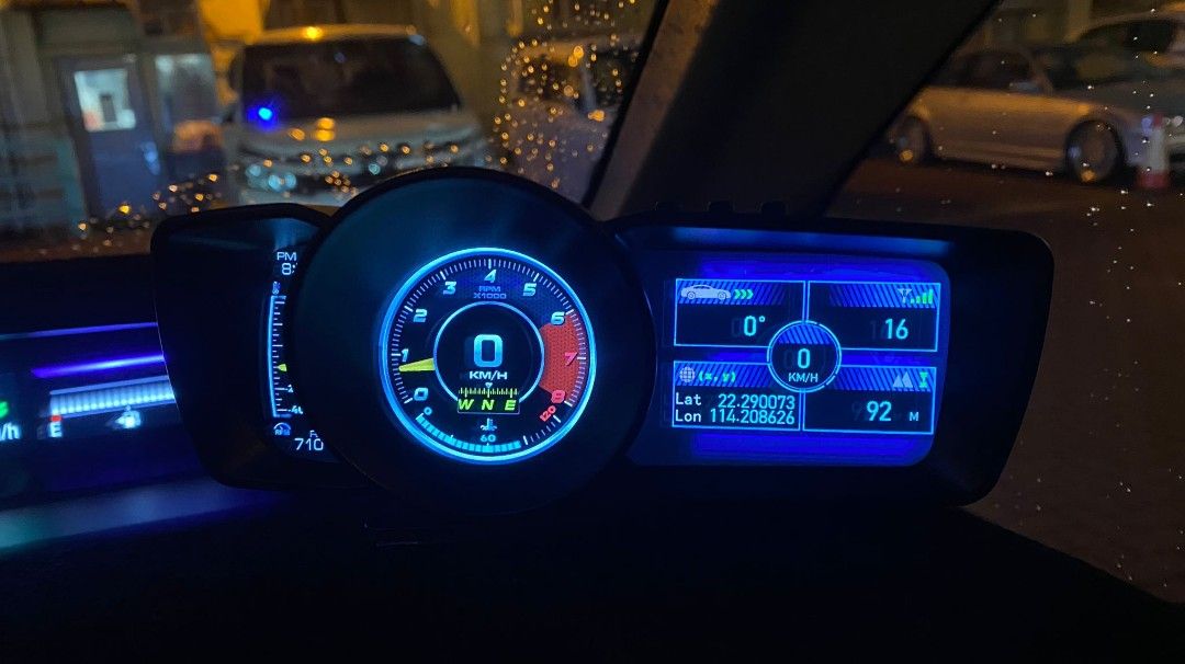 10年 Stepwgn安裝自安平顯ActiSafety A600 HUD OBD+GPS 抬頭顯示器 多功能儀錶 行車電腦（繁體版), 汽車 ...