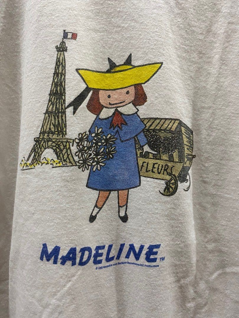 1998 Vintage Madeline Cartoon Shirt, Men's Fashion, Tops & Sets ...