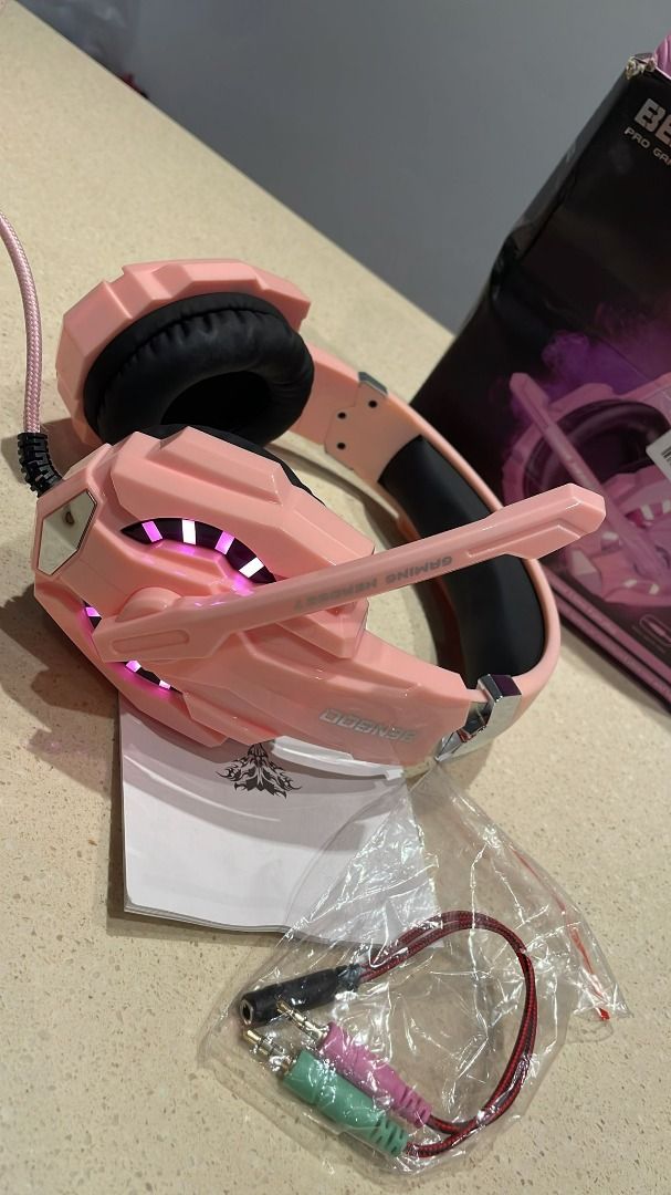 2505) BENGOO G9000 STEREO GAMING HEADSET FOR PS4 PC XBOX ONE PS5 ...