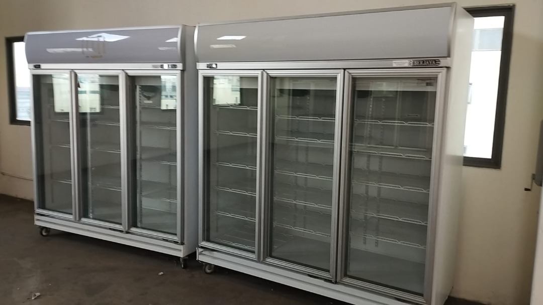3 Doors Upright Display Chiller, TV & Home Appliances, Kitchen ...
