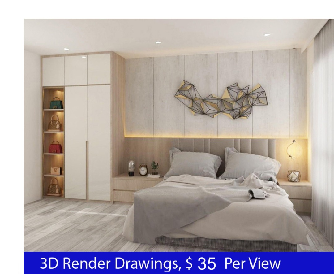 3D Render drawings, Home Services, Renovations, Interior Design ...