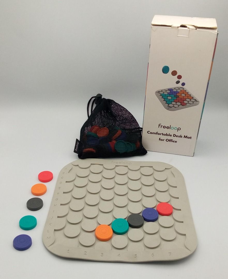 50 TILES FREELOOP Desk Pad Design Your Own DIY with Pop On Tiles ...