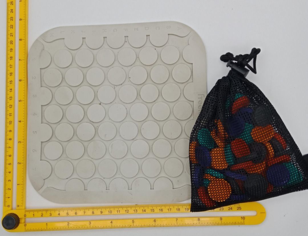 50 TILES FREELOOP Desk Pad Design Your Own DIY with Pop On Tiles ...