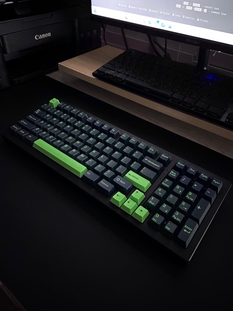 96% 98% custom mechanical keyboard - Full aluminium (Soundwave keycaps ...