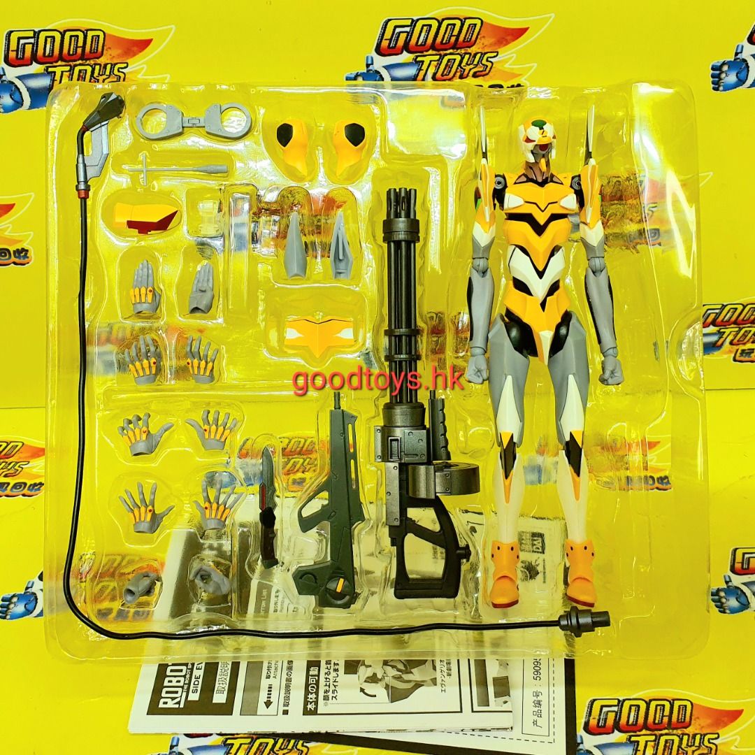 中古已開封 BANDAI ROBOT魂 270 EVA TYPE-08 FIGURE 新世紀福音戰士 零號機 / 零號機(改), 興趣及遊戲 ...