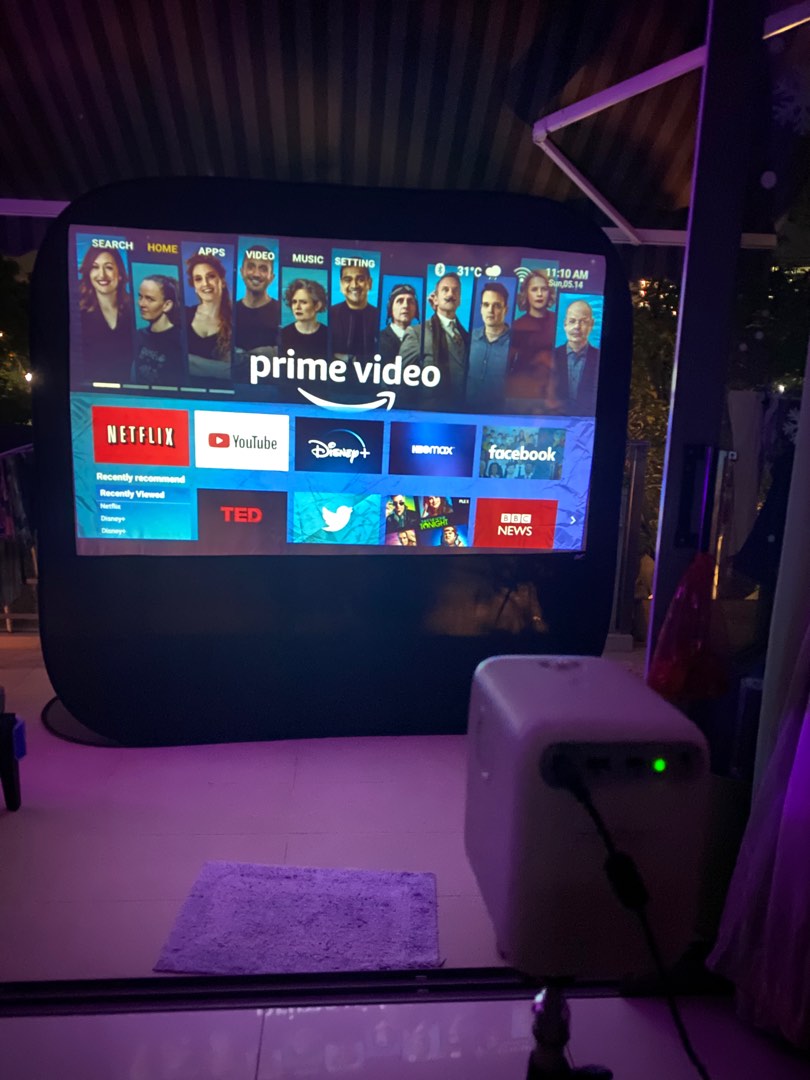 (LIMITED OFFER) PARTY RENTAL WITH PROJECTOR, SCREEN AND BOUNCY CASTLE ...