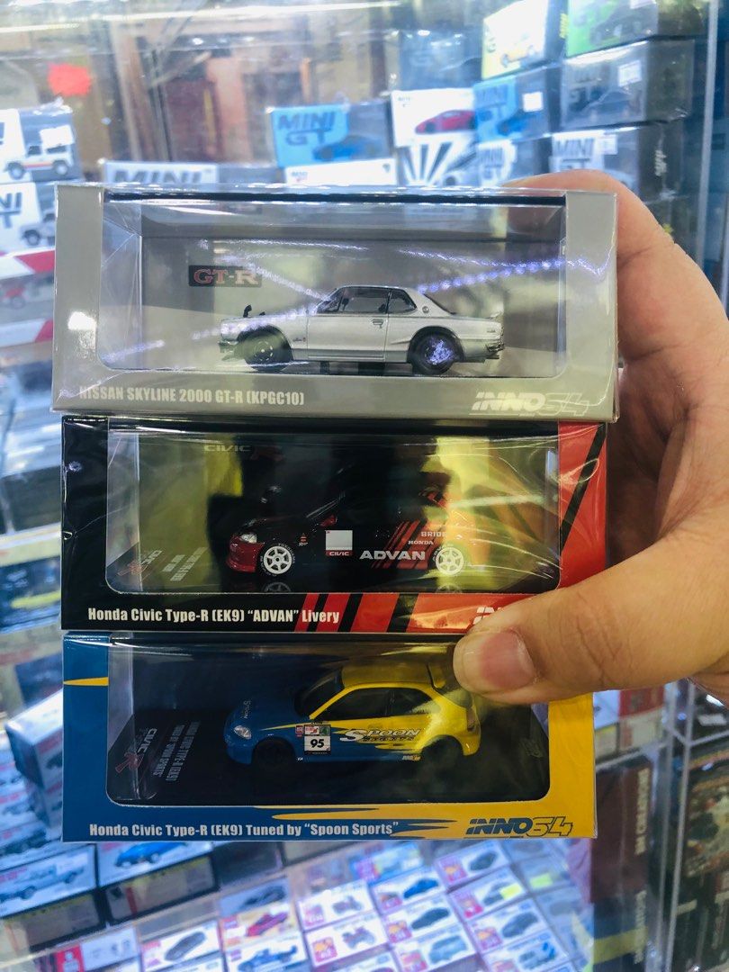 現貨 INNO64 ( IN64-EK9-SP ) INNO 1/64 HONDA CIVIC TYPE-R (EK9) Tuned by ...