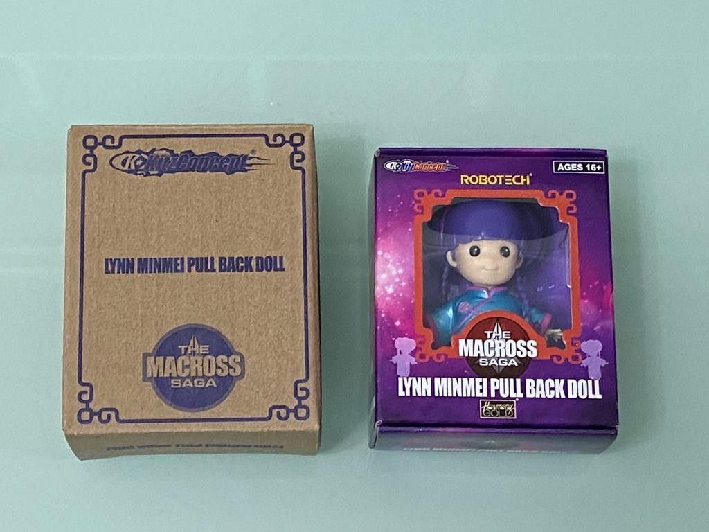 全新 ROBOTECH - 超時空要塞 Macross SAGA/ Lynn Minmei Pull Back Doll (B款）高約 6cm ...