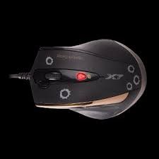A4TECH X7 V Track Gaming Mouse F3 7 Programmable Buttons Rubber Side ...