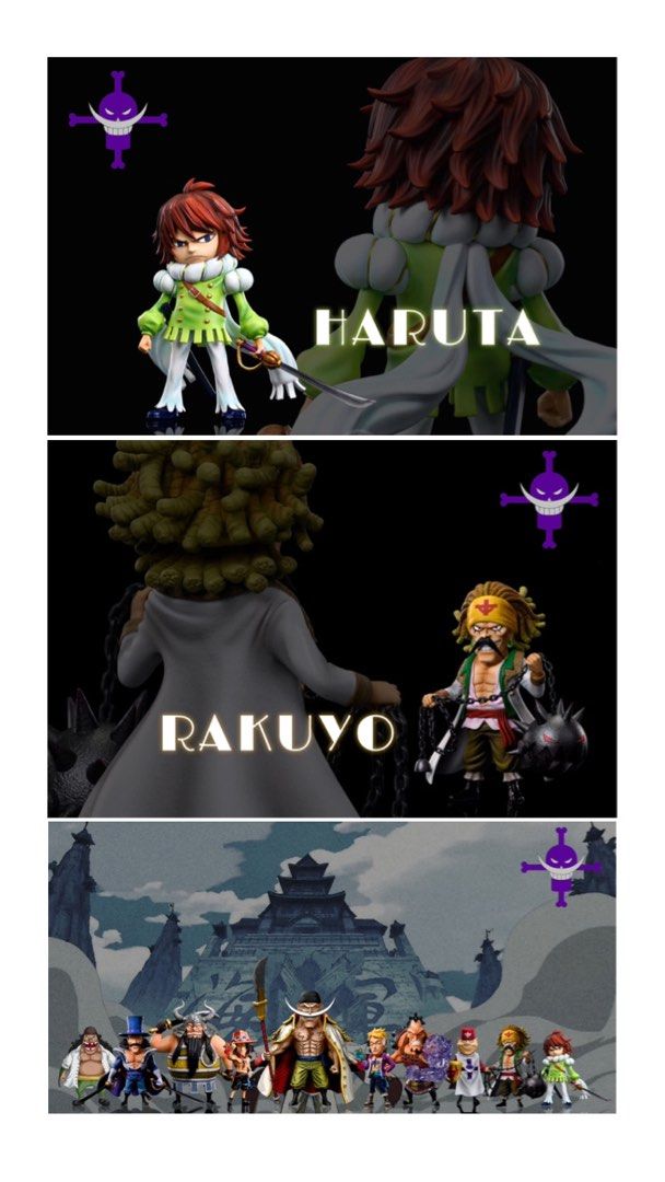 A+ Studio - One Piece Whitebeard - Haruta & Rakuyo, Hobbies & Toys ...