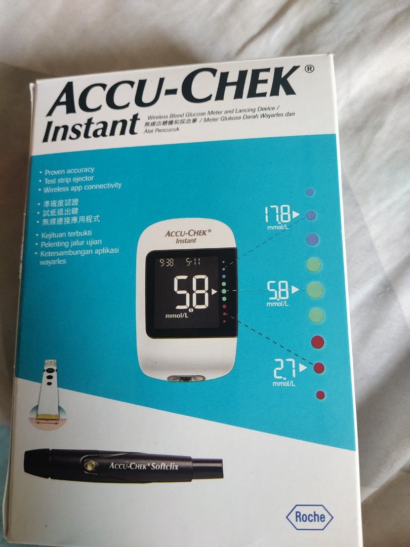 Accu chek instant, Health & Nutrition, Health Monitors & Weighing ...