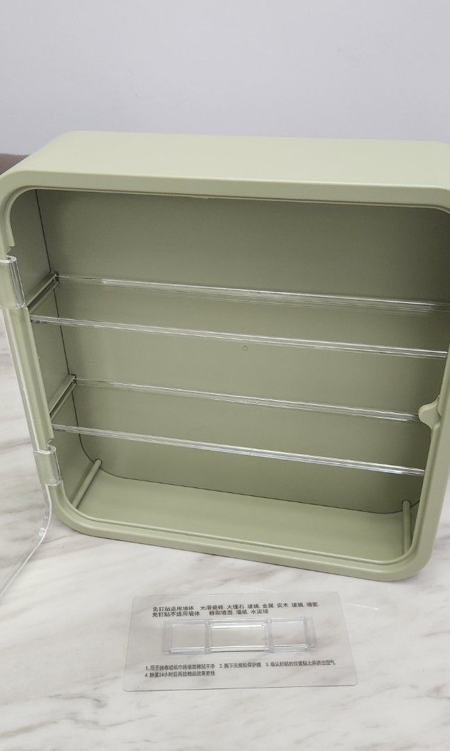 Acrylic Green Display Box, Furniture & Home Living, Home Improvement ...