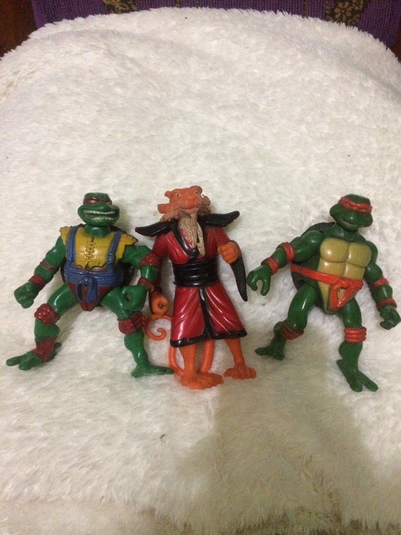 Action Figure Ninja Turtles (Mbappe) & Sensei, Toys & Collectibles ...