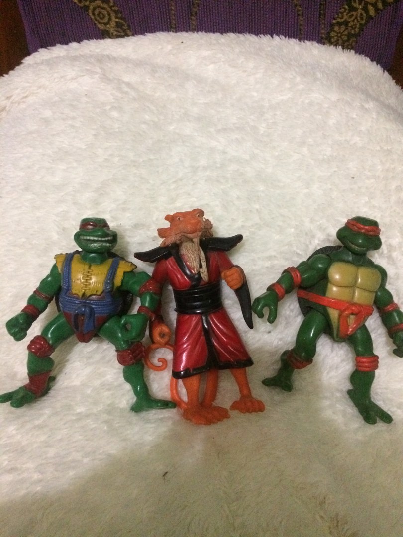 Action Figure Ninja Turtles (Mbappe) & Sensei, Toys & Collectibles ...