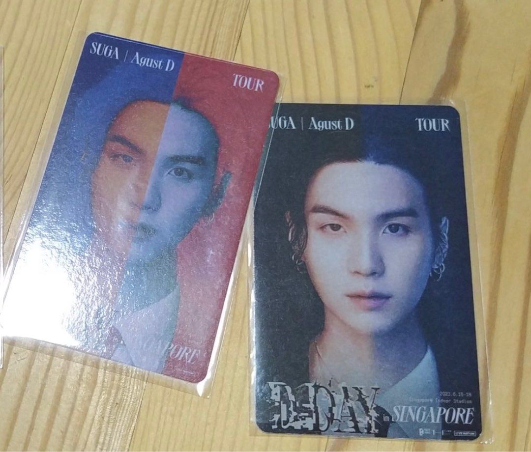 AGUST D VIP PC, Hobbies & Toys, Memorabilia & Collectibles, K-Wave on ...