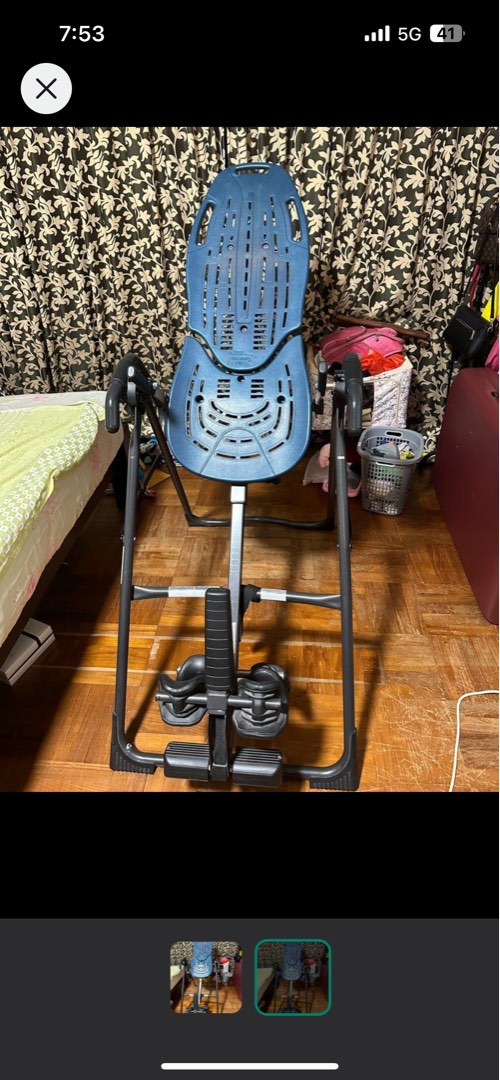 Aibi teeter hang ups Fitspine inversion table, Sports Equipment ...